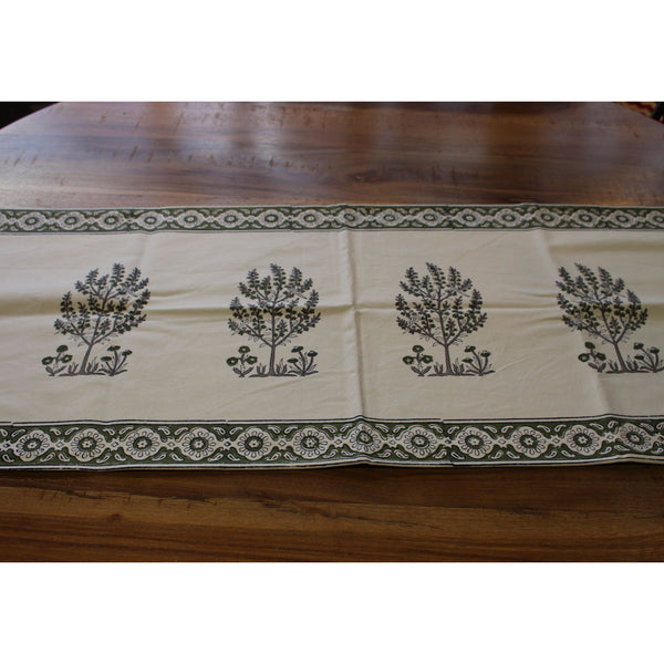 Block Print Table Runner - One-Of-A-Kind, Eco-Friendly & Sustainable ...