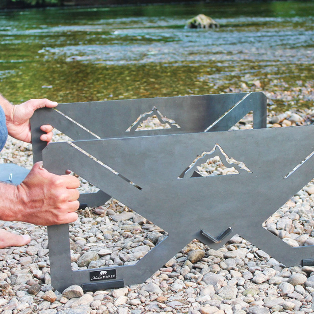 Firepit Brasero - High Grade Durable Steel Portable Firepit